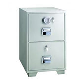 2 Drawer Small Fire Filing Cabinets - Safes Galore